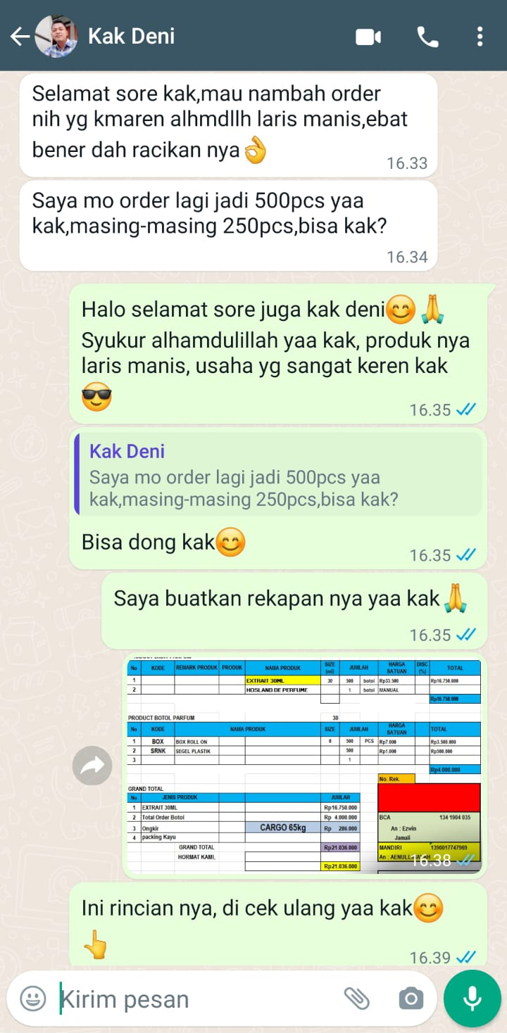 custom parfum - Amorenza